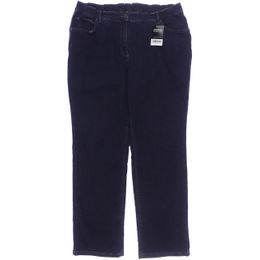 Ulla Popken Damen Jeans, marineblau, Gr. 48