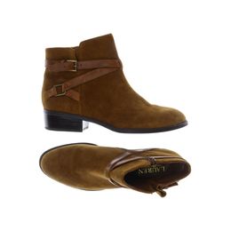 Lauren by Ralph Lauren Lauren Ralph Lauren Damen Stiefelette, braun, Gr. 8