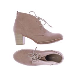 Marco Tozzi Damen Stiefelette, beige, Gr. 39