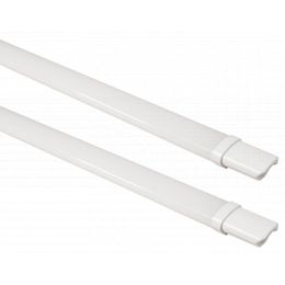 etc-shop - 2x led Wannen Leuchte Decken Hallen Lampe Keller Nass Raum Werkstatt Strahler