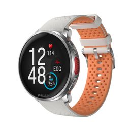 Smartwatch Polar "VANTAGE V3" Smartwatches weiß Premium-Multisportuhr Silikon-Armband S-L