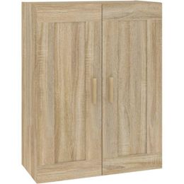 Wandschrank Sonoma-Eiche 69,5x32,5x90 cm Holzwerkstoff vidaXL