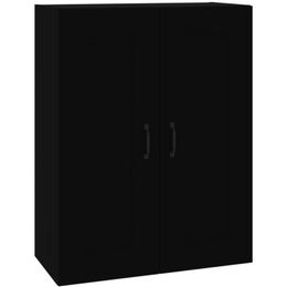 Hängeschrank Schwarz 69,5x32,5x90 cm vidaXL