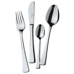 Besteck-Set PICARD & WIELPÜTZ SOLINGEN "Caracas" Essbesteck-Sets Gr. 30 tlg., silberfarben modern