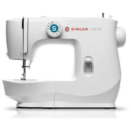 Singer Freiarm-Nähmaschine "M2105", weiß, B:38,5cm H:29cm T:18,7cm, Nähmaschinen