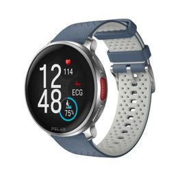 Smartwatch Polar "VANTAGE V3" Smartwatches blau Premium-Multisportuhr Silikon-Armband S-L