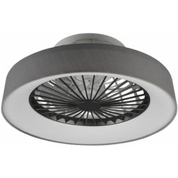 etc-shop Deckenventilator mit Licht und Fernbedienung Lampen mit Ventilator Deckenventilator mit Beleuchtung, Dimmbar cct Nachtlicht Timer, 30 Watt led 2200lm