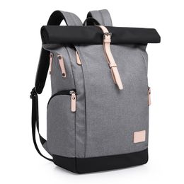 Tagesrucksack PEAK TIME "PT-305", grau, Kunstfaser, Rucksäcke, Rucksack