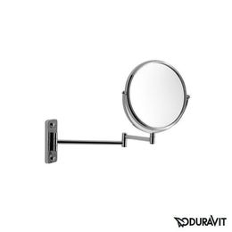 Duravit D-Code Kosmetikspiegel, Vergrößerung 3-fach, 0099121000,