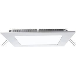 V-TAC - 15 Watt led Decken Einbau Leuchte Wohn Ess Zimmer Panel Beleuchtung warmweiß Alu Lampe 4826