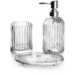 ARI Badezimmer-Set, 400 ml, silberne Pumpe