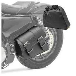 Satteltasche passend für Kawasaki Vulcan S / Café Montana Craftride 8Ltr links in schwarz