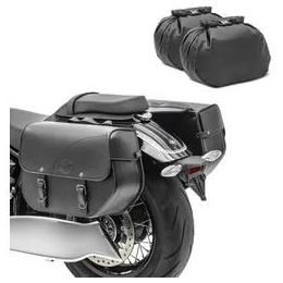 Satteltaschen passend für Chopper / Custombike Custom Craftride Kentucky 30Ltr schwarz CB33286