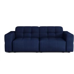 Kaiser Elegantes 2-Sitzer-Sofa Bergamo Stoff Megan und Bluvel Bluvel Blau 204 cm