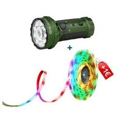 Olight Marauder Mini Leistungsstarke LED Taschenlampe mit 7000 Lumen 600 Meter Bundle