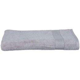 Badetuch Essentiel - Baumwolle 450 g/m² - maulwurfsgrau 100 × 150 cm Atmosphera Créateur D'intérieur