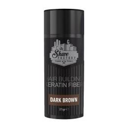 The Shave Factory Hair Building Keratin Fiber 21g Dark Brown