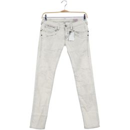 Herrlicher Damen Jeans, weiß, Gr. 28