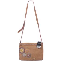 Desigual Damen Handtasche, beige, Gr.