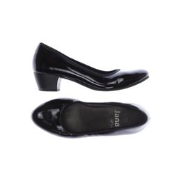 Jana Damen Pumps, schwarz, Gr. 38