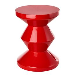 Pols Potten - Zig Zag Hocker, rot