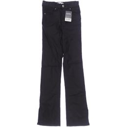 Gina Tricot Damen Jeans, schwarz, Gr. 0