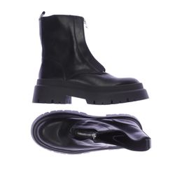 Pull&Bear Pull & Bear Damen Stiefelette, schwarz, Gr. 40