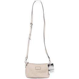 SOCCX Damen Handtasche, beige, Gr.