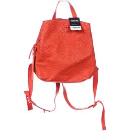 Desigual Damen Rucksack, orange, Gr.