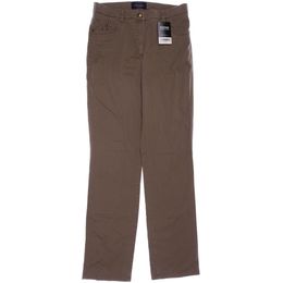 Brax Damen Stoffhose, beige, Gr. 36