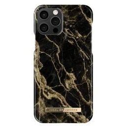 Hama iDeal of Sweden Fashion Case Cover für Apple iPhone 12/12 Pro - Golden Smoke Marble