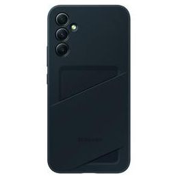 Samsung EF-OA346TBEGWW Card Slot Case für Galaxy A34 Black - Flexibles Case mit Kartenfach