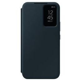 Samsung Handyhülle EF-ZA546CBEGWW Smart View Wallet Case für Galaxy A54 Black - Flip Case mit Sichtfenster, integrierter Visitenkarteneinschub