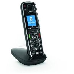 Gigaset E720 Schwarz Schnurloses Telefon mit sprechenden Wähltasten & Bluetooth® (4.2)