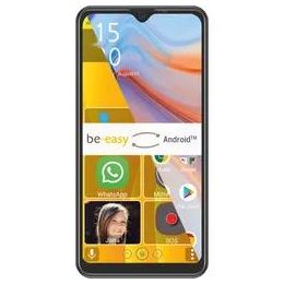 BEAFON M6s Plus 32GB Schwarz Smartphone mit Triple-Kamera und Fingerabdrucksensor