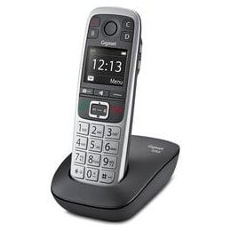 Gigaset E560 platin Schnurloses Telefon - TFT-Farb-Display, Extra-Laut-Taste