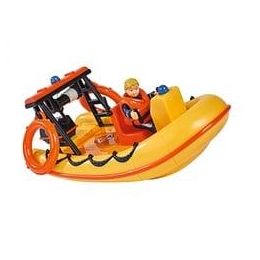 Simba Feuerwehrmann Sam Neptune Boot mit Figur - Spielzeugboot für Kinder