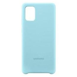 Samsung Silicone Cover für Galaxy A71, Blue Handyhülle