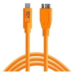 TETHER TOOLS TetherPro USB-C zu 3.0 Micro-B 4,6m orange