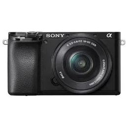 Sony A6100 Gehäuse Schwarz + 16-50mm F/3.5-5.6 OSS (ILCE6100LB.CEC) | ✔️ + 100 € gratis Geschenkbox