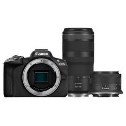 Canon EOS R50 + RF-S 18-45mm F/4.5-6.3 IS STM + RF 100-400mm F/5.6-8 IS USM | ✔️ 150 € Cashback