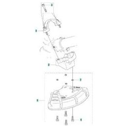 Husqvarna Blattschutz für Kreissägeblätter 225mm 555RXT