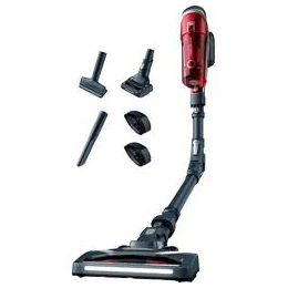 Rowenta Akku-Stielstaubsauger "RH9678 XForce Flex 8.60 Animal Kit" Akkusauger Mini Turbobürste gegen Tierhaare; Flex-Technologie; LED Leuchten rot (rot, schwarz)