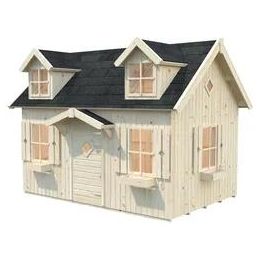 Spielhaus Palmako "Marie 5,4 m2", beige (natur), Spielhäuser, KinderB:320cm H:234cm T:222cm, Holz, mit Vorgefertigte Wandelemente, B:320cm H:234cm T:222cm