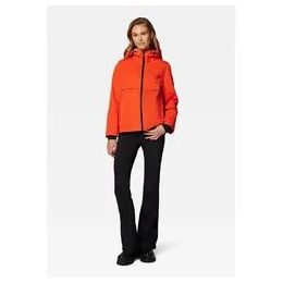 Funktionsjacke Mavi "JACKET" Gr. L, rot (fiesta) Damen Jacken Funktionsjacke Regenjacke mit Kapuze