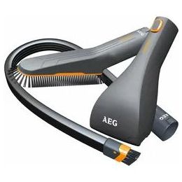 AEG Staubsaugerdüsen-Set "360 Home & Car Kit AKIT12" Staubsaugerdüsen Soft-Fugen-Turbodüse bunt (schwarz, orange)