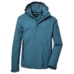 Outdoorjacke Killtec "KOS 53 MN JCKT" Gr. S, blau (stahlblau) Herren Jacken