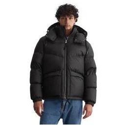 Marc O'Polo Outdoorjacke MARC O'POLO DENIM "mit abnehmbarer Kapuze" Gr. XXL, schwarz Herren Jacken Bestseller