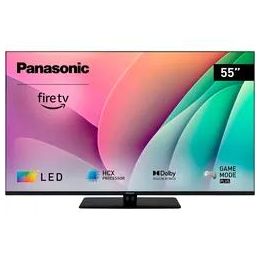 E (A bis G) Panasonic LED-Fernseher "TV-55W80AEZ" Fernseher Gr. 55, schwarz