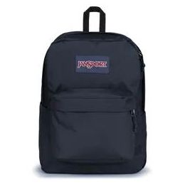 Mendler Freizeitrucksack JANSPORT "SuperBreak Plus" Gr. B/H/T: 33cm x 42,5cm x 21,6cm, blau (navy) Rucksäcke im schlichten Look